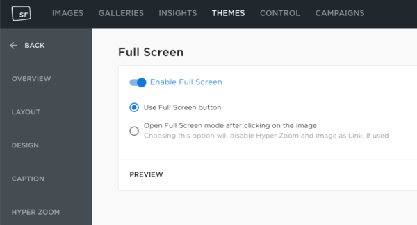 Spotlight: SmartFrame's Full-screen viewing mode - SmartFrame